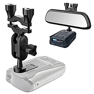 Car Rearview Mirror Radar Detector Mount, Suitable for Uniden Series Rearview Mirror Rod Radar Mount (for Uniden Radar Detector Only)