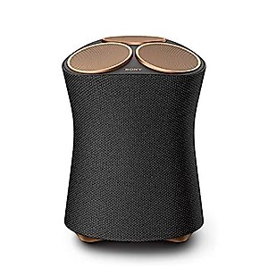 Sony SRS-RA5000 360 Reality Audio Premium Wi-Fi / Bluetooth Wireless Speaker, Works with Alexa and Google Assistant, Black