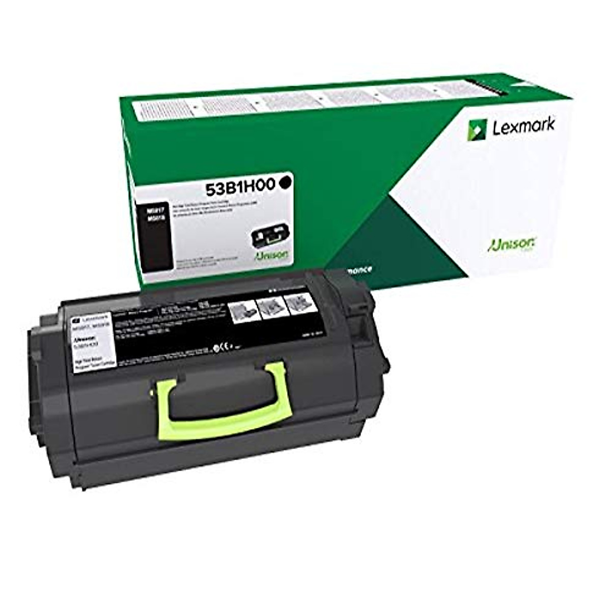 Lexmark 53B1H00 MS817n High Yield Return Program Toner Cartridge Toner,black