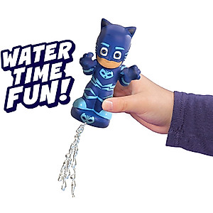 PJ Masks Bath Toy Set, Includes 7-inch Catboy, Gekko, and Owlette Water Toys for Kids, Kids Toys for Ages 3 Up by Just Play
