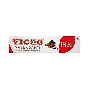 Vicco Vajradanti Ayurvedic Toothpaste for Strong Teeth and Gums 200 grams 3-pack (3 x 200 g)
