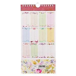 Christian Art Gifts Special Days Perpetual Calendar w/Scripture He Has Made Everything Beautiful Ecclesiastes 3:11, Pink Floral