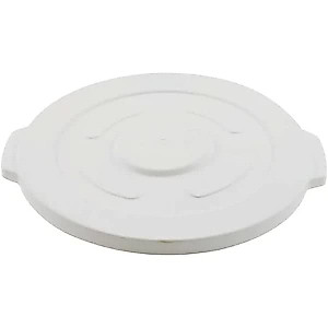 Winco Lid for White Trash Can, 20gln, NSF