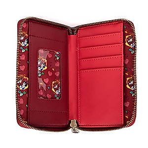 Loungefly Disney Polyurethane Wallet, Princess Snow White, Snow White and the Seven Dwarfs