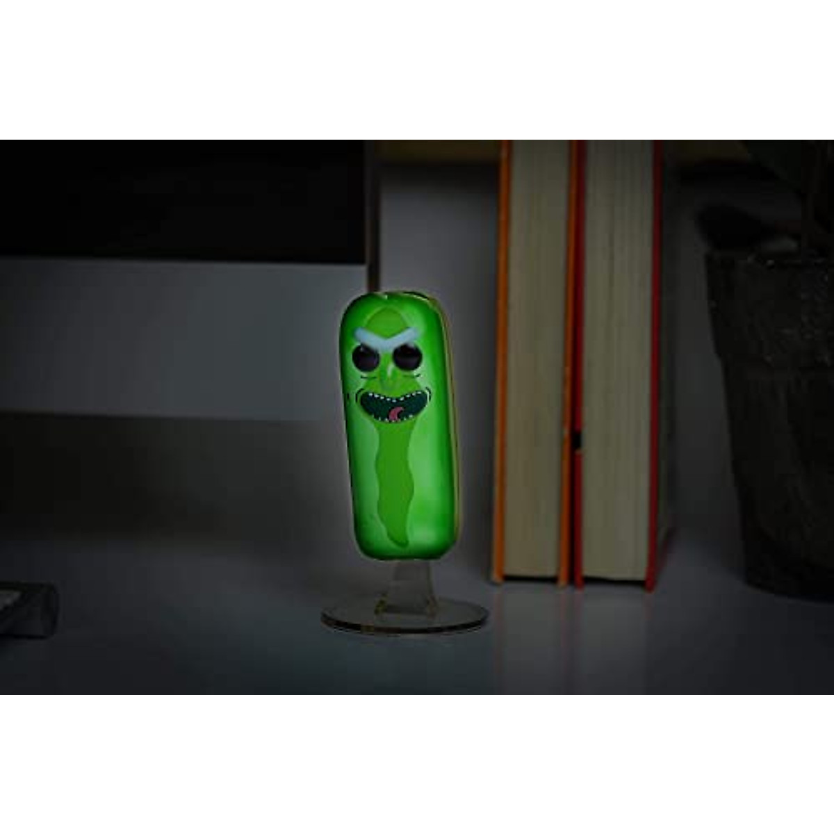 Funko San Diego Comic-Con 2019 Pop! Rick & Morty: Pickle Rick Glow-in The-Dark Vinyl Figure, Multicolor, 3.75"