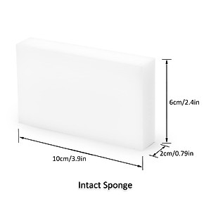 100 Counts Magic Eraser,Multi-Functional Eraser Sponge,Magic Eraser Bathroom,Magic Eraser Bathroom,sponges Kitchen, Sponge for Cleaning