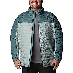 Columbia Men's Silver Falls Jacket, Niagara/Metal, X-Large
