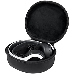 Aenllosi Hard Carrying case Compatible with Playstation 5 Pulse 3D Wireless Headset (Black)