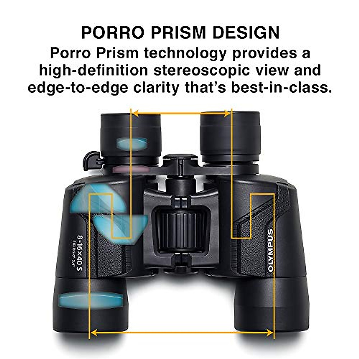 Olympus 8-16 x 40 S Standard Zoom Binoculars