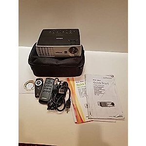 InFocus IN1100 Ultra Mobile DLP Projector, 2.75 lbs, XGA, 2100 Lumens