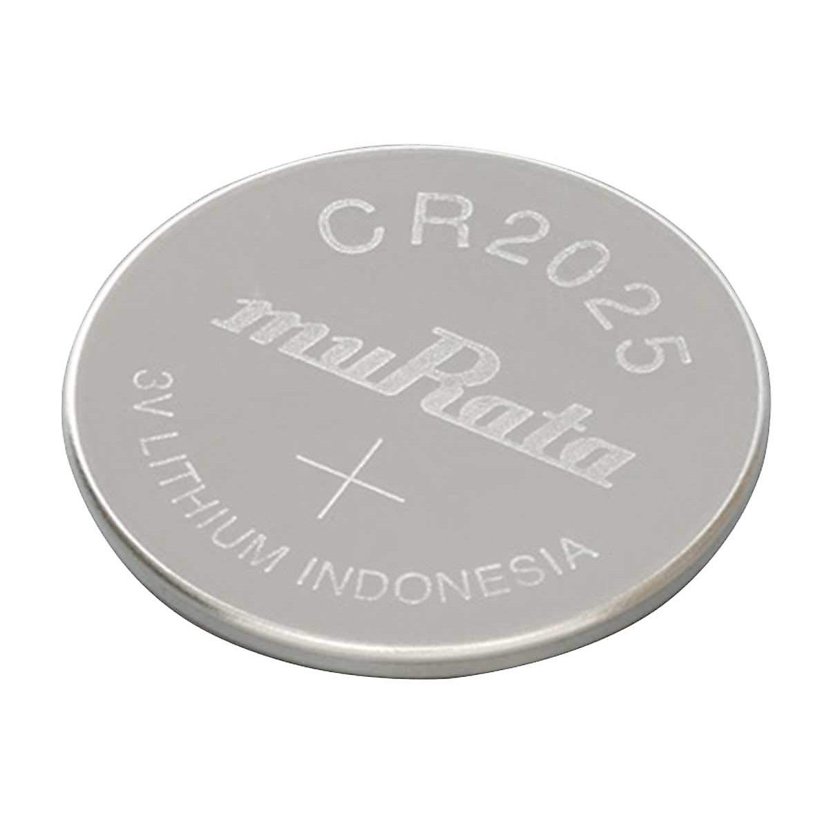 Murata CR2025 Battery DL2025 ECR2025 3V Lithium Coin Cell (100 Batteries)