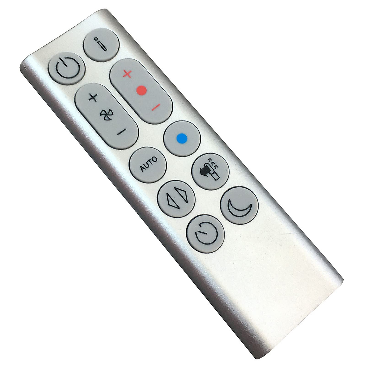 Replacement Remote Control Compatible for HP04 HP05 Dyson Pure Hot + Cool Purifying Fan Air Purifier/Heater (Silver)