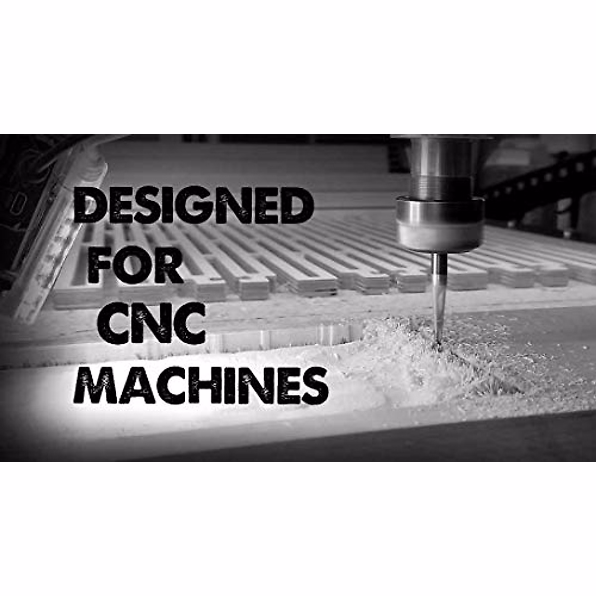 Amana Tool - 46281 CNC 2D & 3D Carving 3.6 Deg Tapered Angle Ball Tip 1/16 Dia x 1/32 Ra