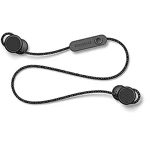 Urbanears Jakan Bluetooth Wireless in-Ear Earbud Headphones, Charcoal Black (04092175), 5x2x1