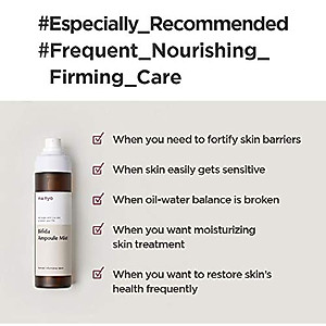 MA:NYO Bifida Ampoule Mist Facial Serum Mist with PHA, Long Lasting, Nourishing for Men and Women, Clean K-Beauty Korean Skin care 4.0 fl oz (120ml)