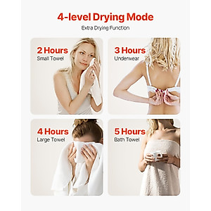 VEVOR Towel Warmer 35L, Towel Warmer Bucket with Drying Modes(2-5h), Heating Mode 20/40/60/90 Min Auto Shut Off, LED Screen, Luxury Large Towel Warmer for Bathroom, Spa, Bathrobe, Blanket & Pajama