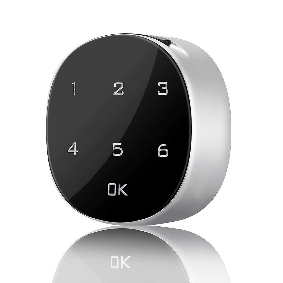 Digital Electronic Coded Lock,Touch Screen Password Lock for Cabinet Mailbox File Sauna Drawer School Lockers,Easy to Install（2.56 Inch）