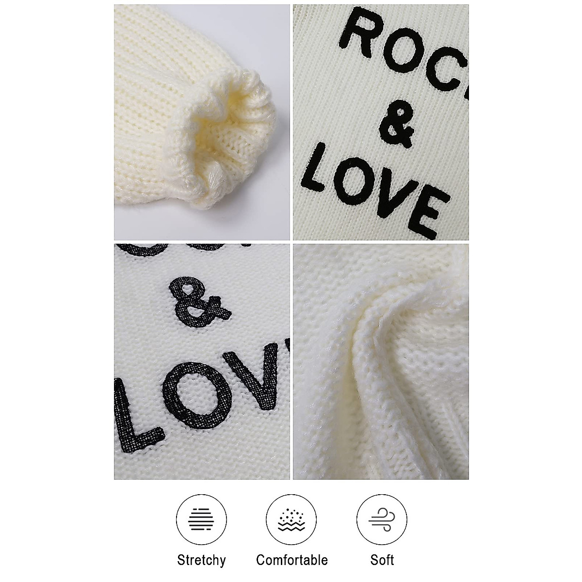 PRETTYGARDEN Womens Cardigan for Women Dressy，Chunky Knit Sweater Open Front Oversized Long Cardigan Outwear Coat (White, Small)