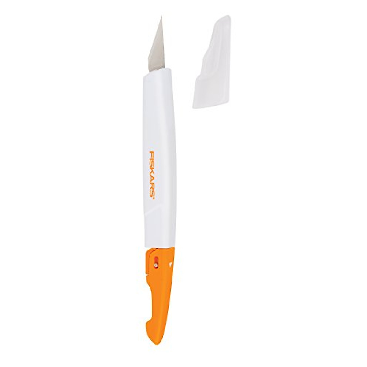 Fiskars 165110-1001 Easy Change Detail Craft Knife No. 11 blade, Orange/White