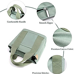 Large Capacity Multi Pocket Handbag, Ladies Fashion Canvas Tote, Canvas Bag With Zipper, Large Capacity Shoulder Bags (1PCS Black)