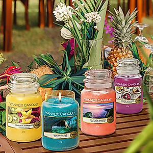 Yankee Candle Scented Candle | Scented Candle | Ctropical Starfruit Large Jar Candle | Burn Time: Up to 150 Hours