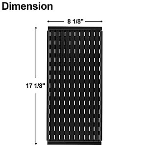 Emitter Plates for Charbroil Commercial TRU-Infrared 463242515 463242516 466242515 466242615 463243016 463367516 463367016 G466-2400-W1 Parts,Porcelain Steel Charbroil Infrared Grill Replacement Parts