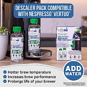 Descaling Solution for Nespresso Vertuo Machines. 2 bottles. 4 Uses