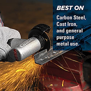 Weiler 56091 3" x 1/16" Wolverine Type 1 Cut-Off Wheel, A36T, 3/8" A.H. 10 Pack