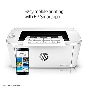 HP Laserjet Pro M15w Wireless Laser Printer (W2G51A) (Renewed)