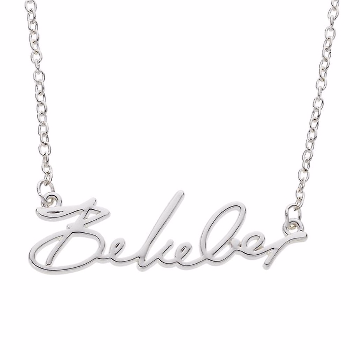 GIOIA Justin Bieber Belieber Script Necklace