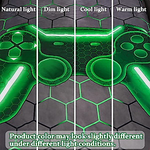 Tasselily Game Console Twin Comforter Set for Boys Girls, Green Honeycomb Gaming 6 Piece Bed in A Bag Teen Kids Bedding Sets with sheets