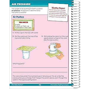 School Zone - Big Second Grade Workbook - 320 Spiral Pages, Ages 7 to 8, 2nd Grade, Word Problems, Reading Comprehension, Phonics, Math, Science, and More (Big Spiral Bound Workbooks)