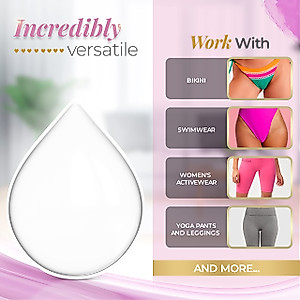 DANTE Camel Toe Concealer – Skin Friendly Silicone Adhesive Camel Toe Guard for Women Activewear – Reusable and Safe – Protective Packaging – Ideal for Swimsuit, Yoga Pants, Leggings