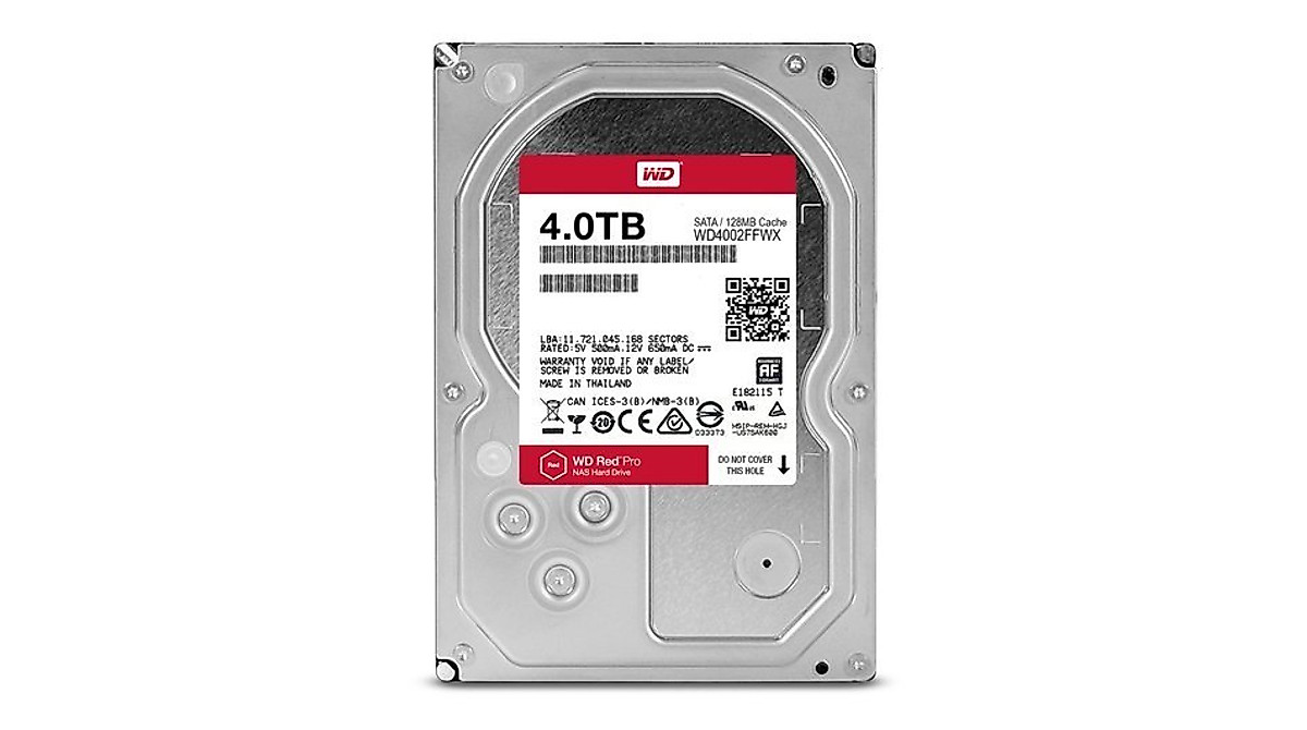 Western Digital Red Pro 4TB NAS Hard Drive - Reliable Storage Solution