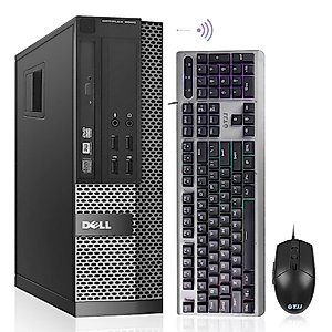 Dell OptiPlex 9020 i7 SFF Desktop Computer,Intel Quad Core i7-4790 up to 4.0GHz, 32GB Ram New 1TB SSD, AX200 Built-in WiFi 6, DVD-RW Dual Monitor Supported, Windows 10 Pro (Renewed)