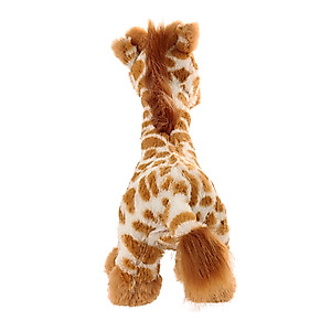 Apricot Lamb Toys Plush Brown Grassland Giraffe Stuffed Animal Soft Cuddly Perfect for Child (Brown Giraffe,12 Inches)
