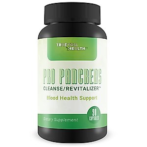 Pro Pancreas Cleanse/Revitalizer - Support Pancreas and Blood Health - Antioxidant Green Tea Pancreas Cleanse and Detox - Support Healthy Pancreas Function - Contains Vitamin D, Vitamin C, & Turmeric