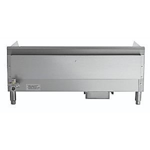 Kratos 29Y-005 36" Commercial Restaurant Gas Countertop Griddle, Manual Controls, 3 Burners, 90,000 BTU Output