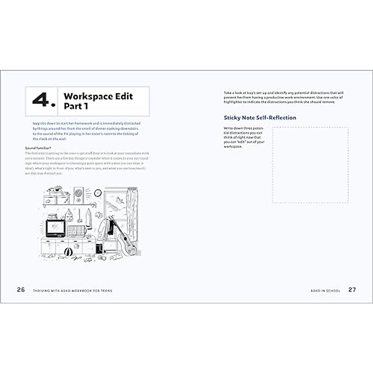 Thriving with ADHD Workbook for Teens: Improve Focus, Get Organized, and Succeed