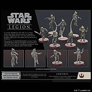 Star Wars Legion Clan Wren Expansion | Two Player Battle Game | Miniatures Game | Strategy Game for Adults and Teens | Ages 14+ | Avg. Playtime 3 Hours | Made by Atomic Mass Games