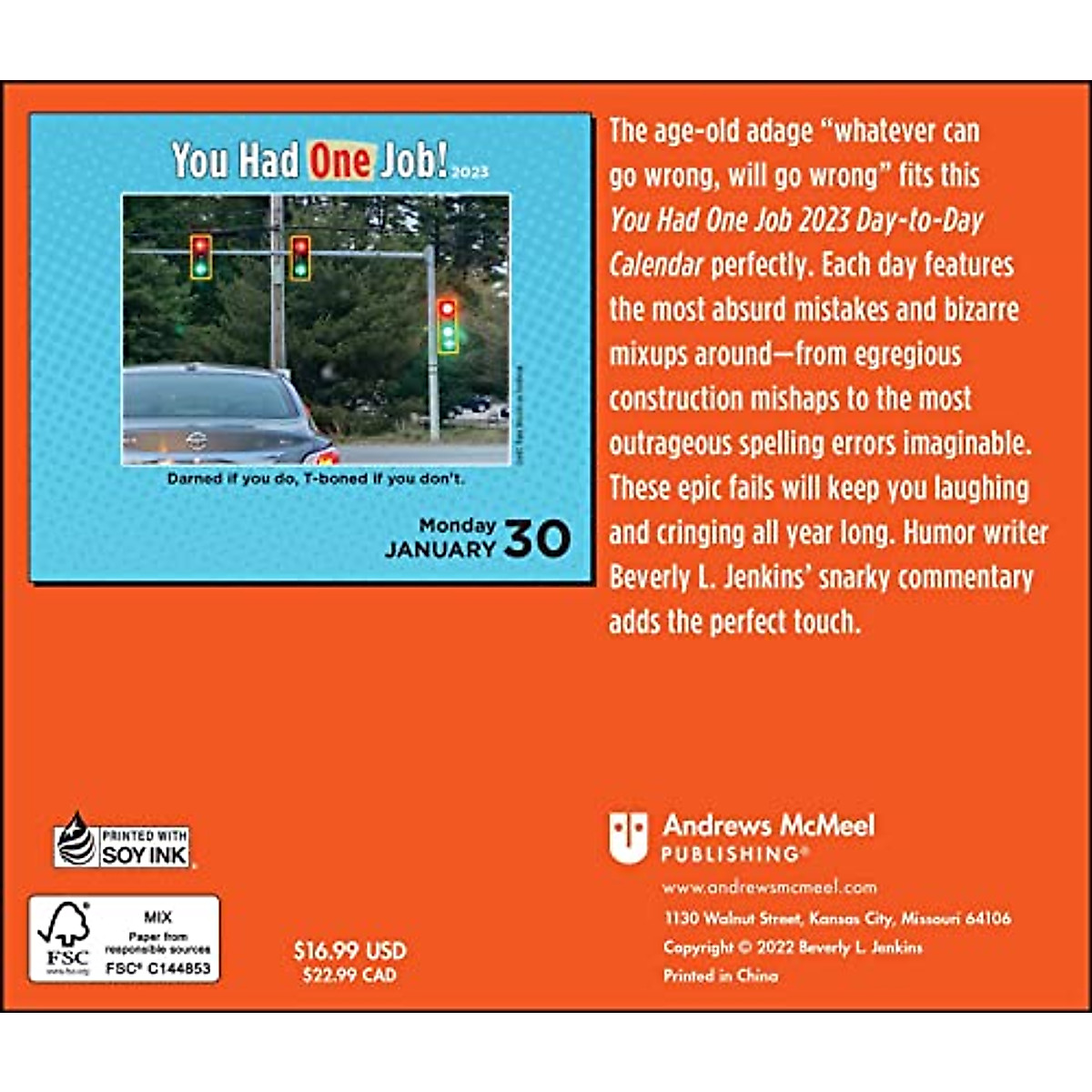 You Had One Job 2023 Day-to-Day Calendar