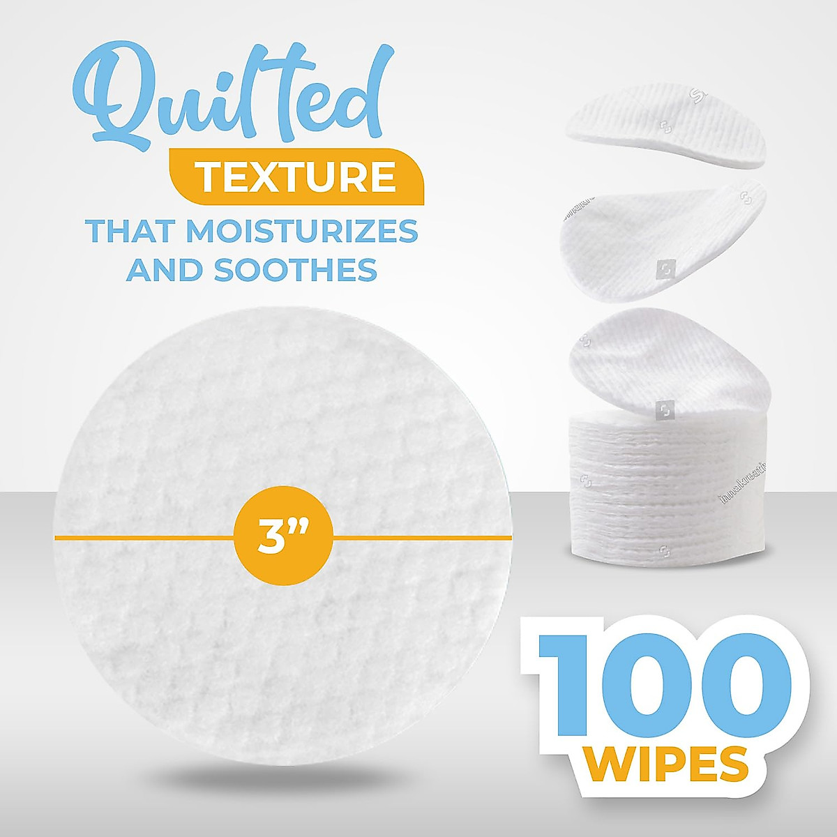 VetWipe Dog Eye Wipes, Cat Face Wipe, Gently Cleans and Removes Eyes Discharge, Crust, Booger - Tear Stain Remover for Dogs - 100 Count