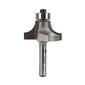 1/4" Shank, 3/8" Radius x 1-1/4" Diameter x 5/8" Cutting Length - Roundover Bit, Whiteside# 2003