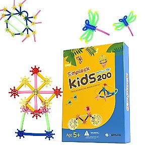 SIMPLOCK KIDS200 Educational Toys for Kids Building Toys Creative Toys Kit Gift Set for Preschool Kindergarten Elementary School Group Activity Teaching Aid Education Method