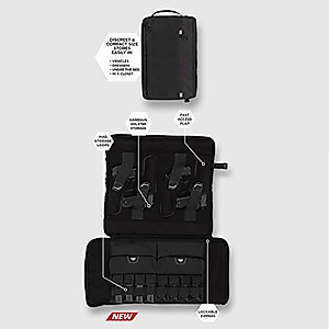 Allen Company Handgun Closet Storage Case, Under The Bed Storage - Handgun/Pistol - Black, One Size (78102)