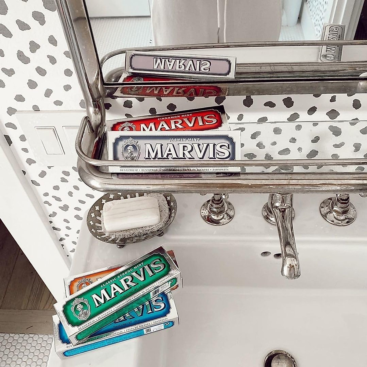 Marvis Whitening Mint Toothpaste, No Color, 3.8 Oz