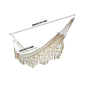 Tassel Swing Courtyard Leisure Chair Garden Canvas Beach Womens Summer Shirt White