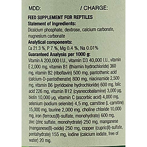 Nekton Multi-Rep Vitamins and Minerals for all Reptiles, 35gm,white