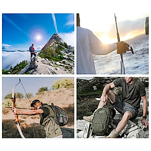 HENWENVONSON Tactical Shorts Outdoor Quick Dry Hiking Cargo Shorts Summer Work BDU Ripstop Waterproof Combat Bottoms AAA, Dark Grey