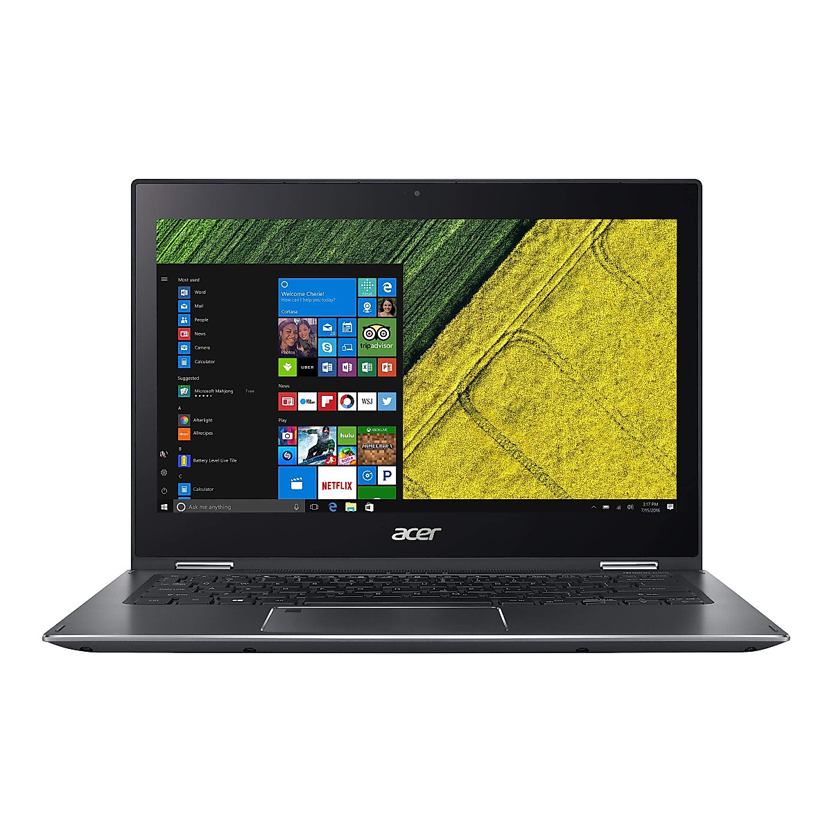 acer Spin 5 Laptop Intel i7-8550U 1.80GHz 8GB Ram 256GB SSD Windows 10 Pro (Renewed)